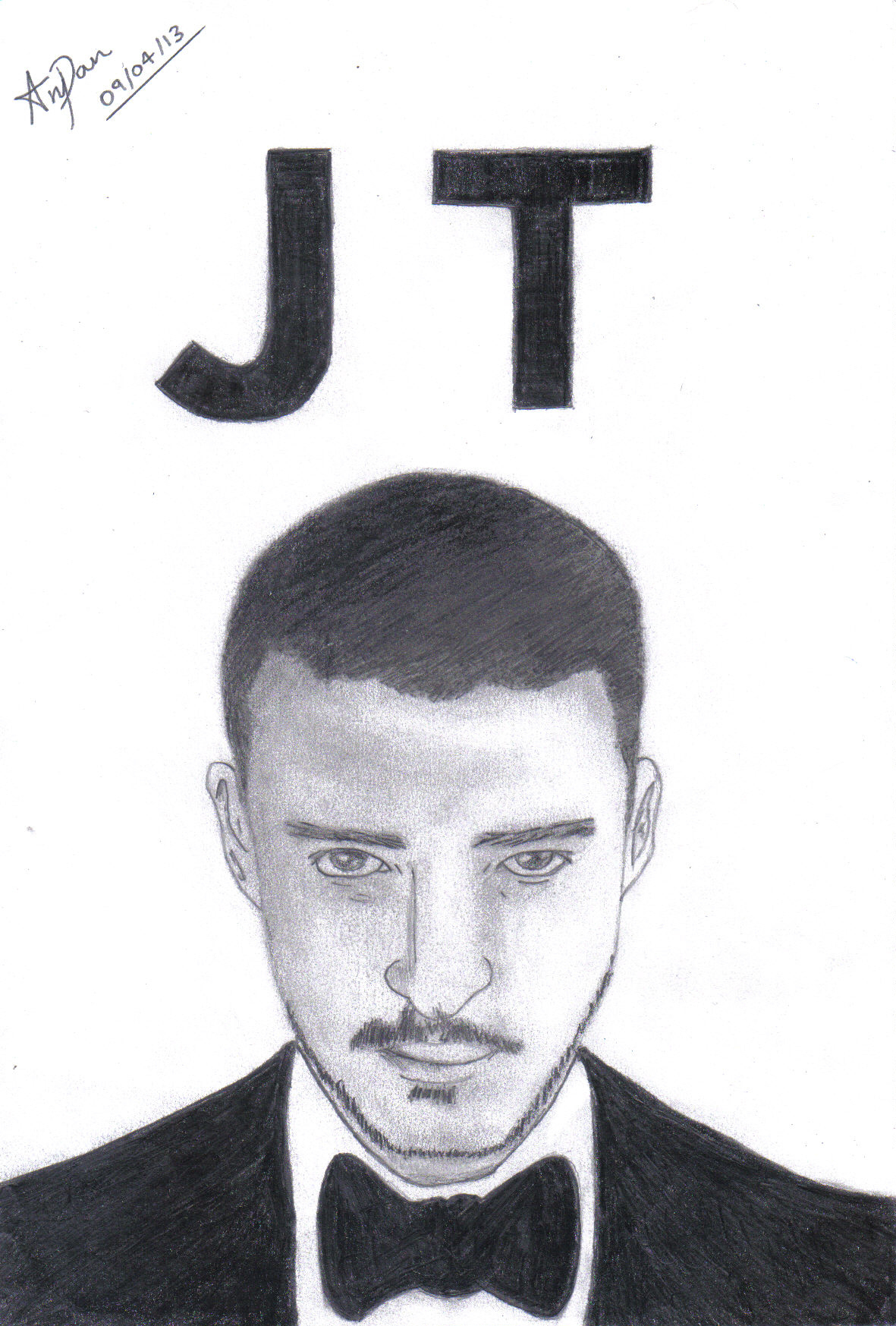 Justin Timberlake Drawing by SpiritGT - DragoArt