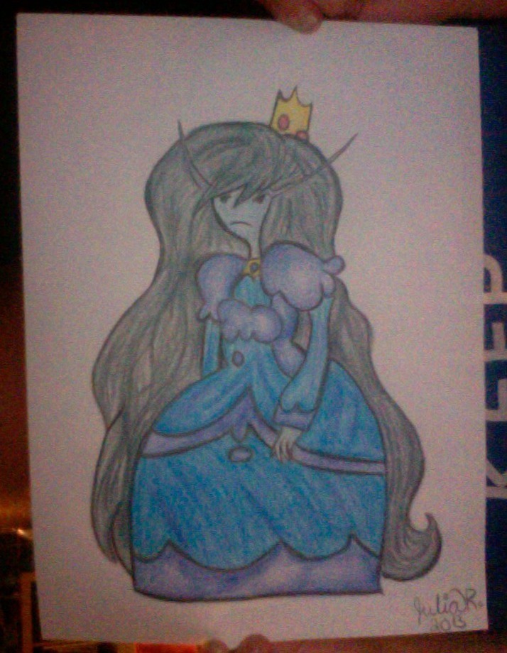 Ice Queen From Adventure Time Alternate Universe Drawing by ...