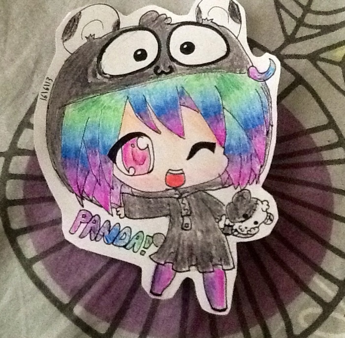 Chibi Panda Drawing by Soul__Eater - DragoArt