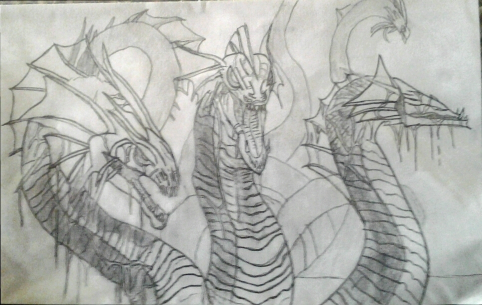 Hydra Drawing by TheUltimateGrimReaper - DragoArt
