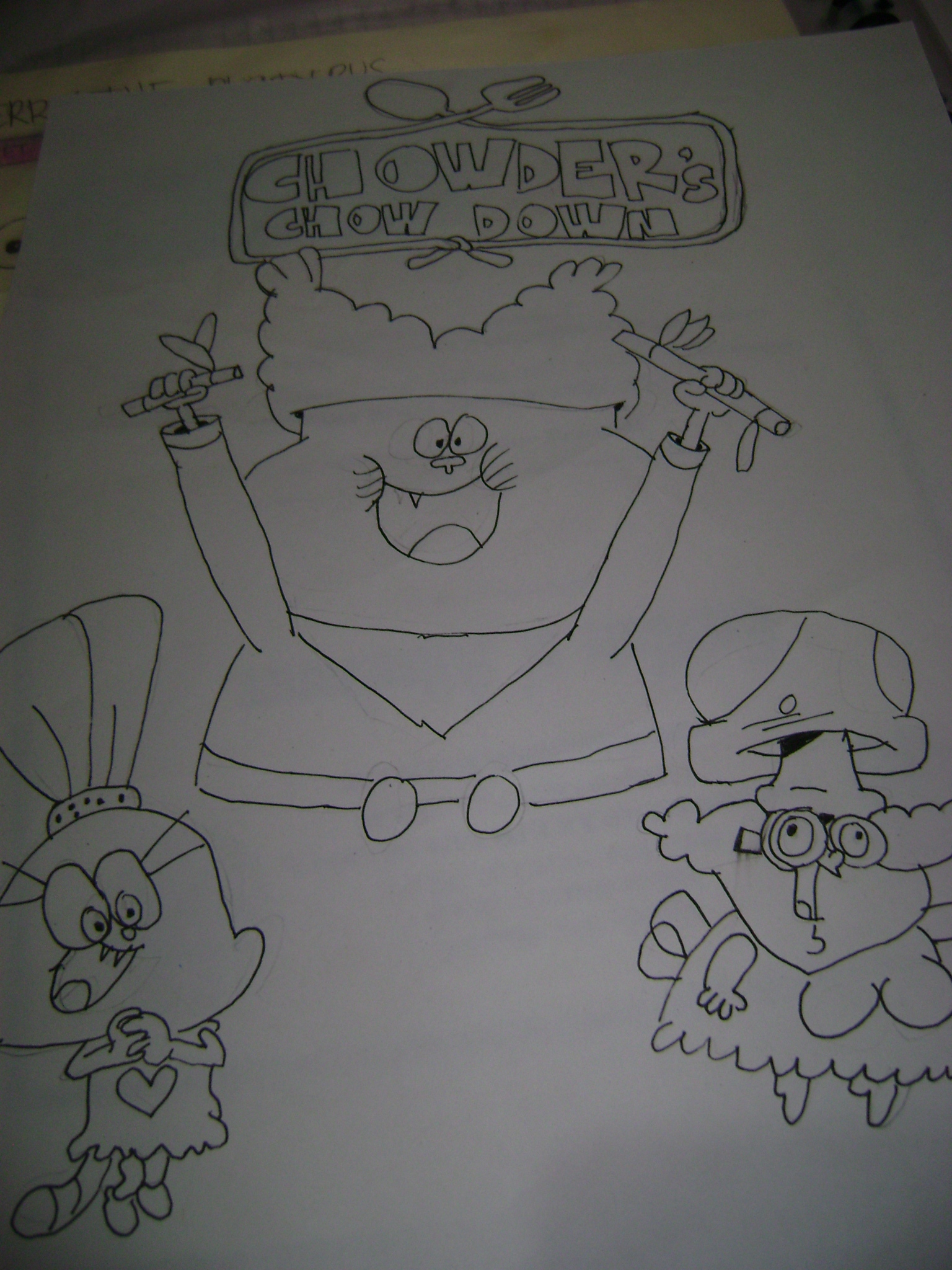 Chowder Drawing by ice_scream - DragoArt