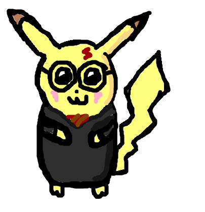 Pikachu Harry Potter Drawing by ElBelieber66 - DragoArt
