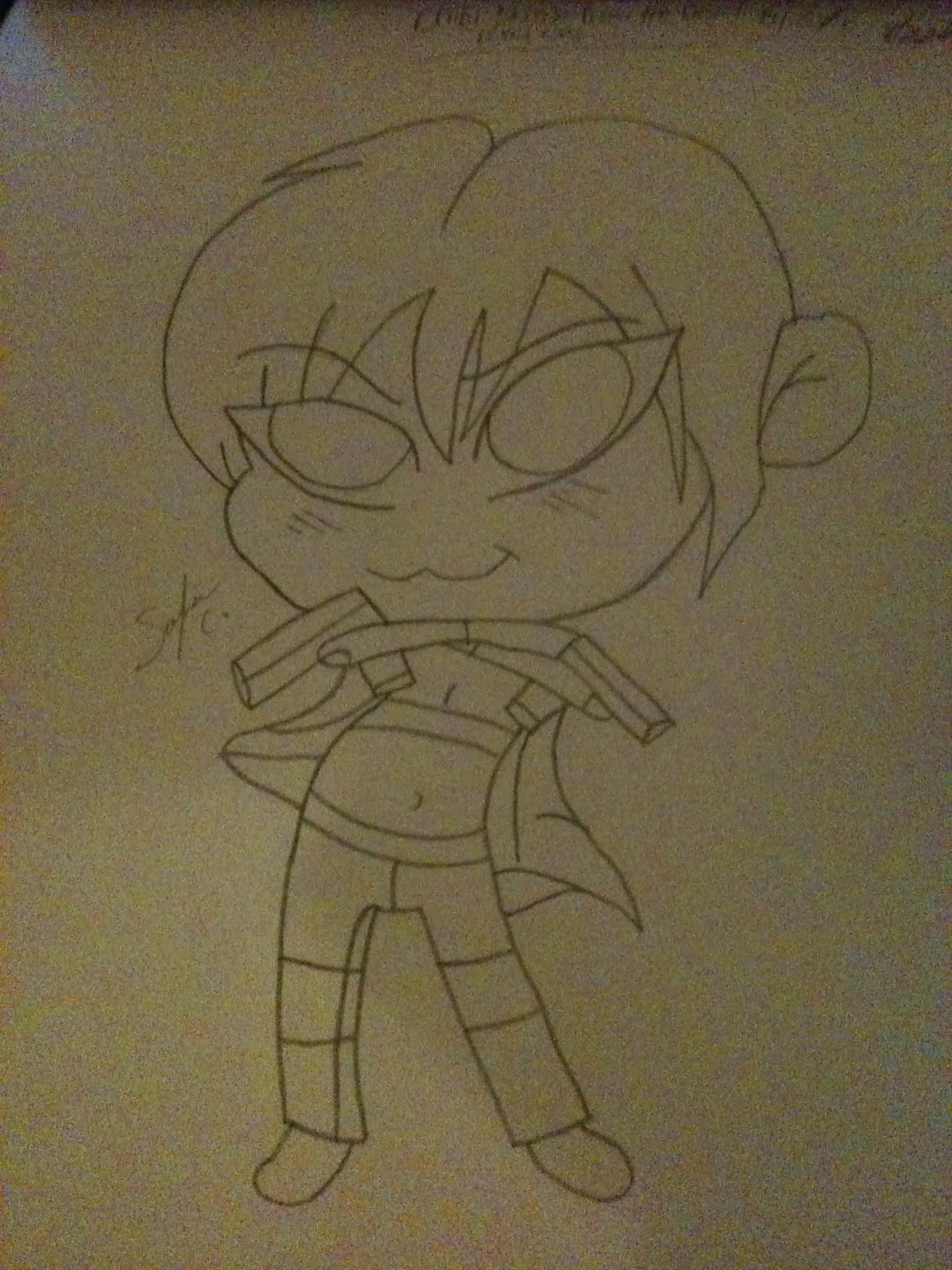 Chibi Dante From The Devil May Cry Drawing by DragonMaster2000 - DragoArt