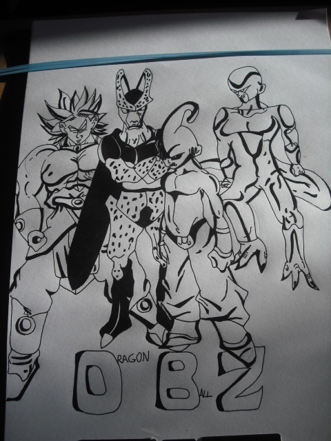 Dragonball Z Villains Drawing by bernardtime - DragoArt