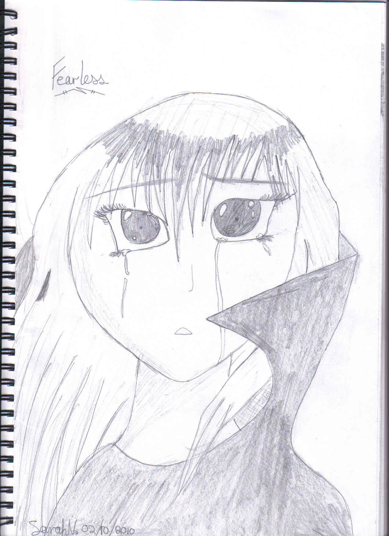 Fearless Drawing by gothfairy - DragoArt