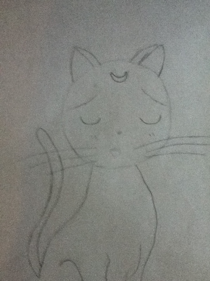 Anime Kitty 2 Drawing by Goobygoo - DragoArt