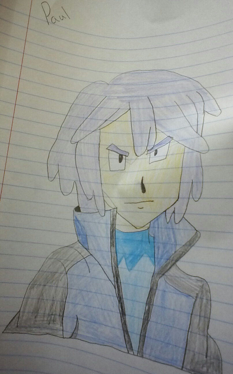 Paul From Pokemon Drawing by Pokemonthemovie2000 - DragoArt