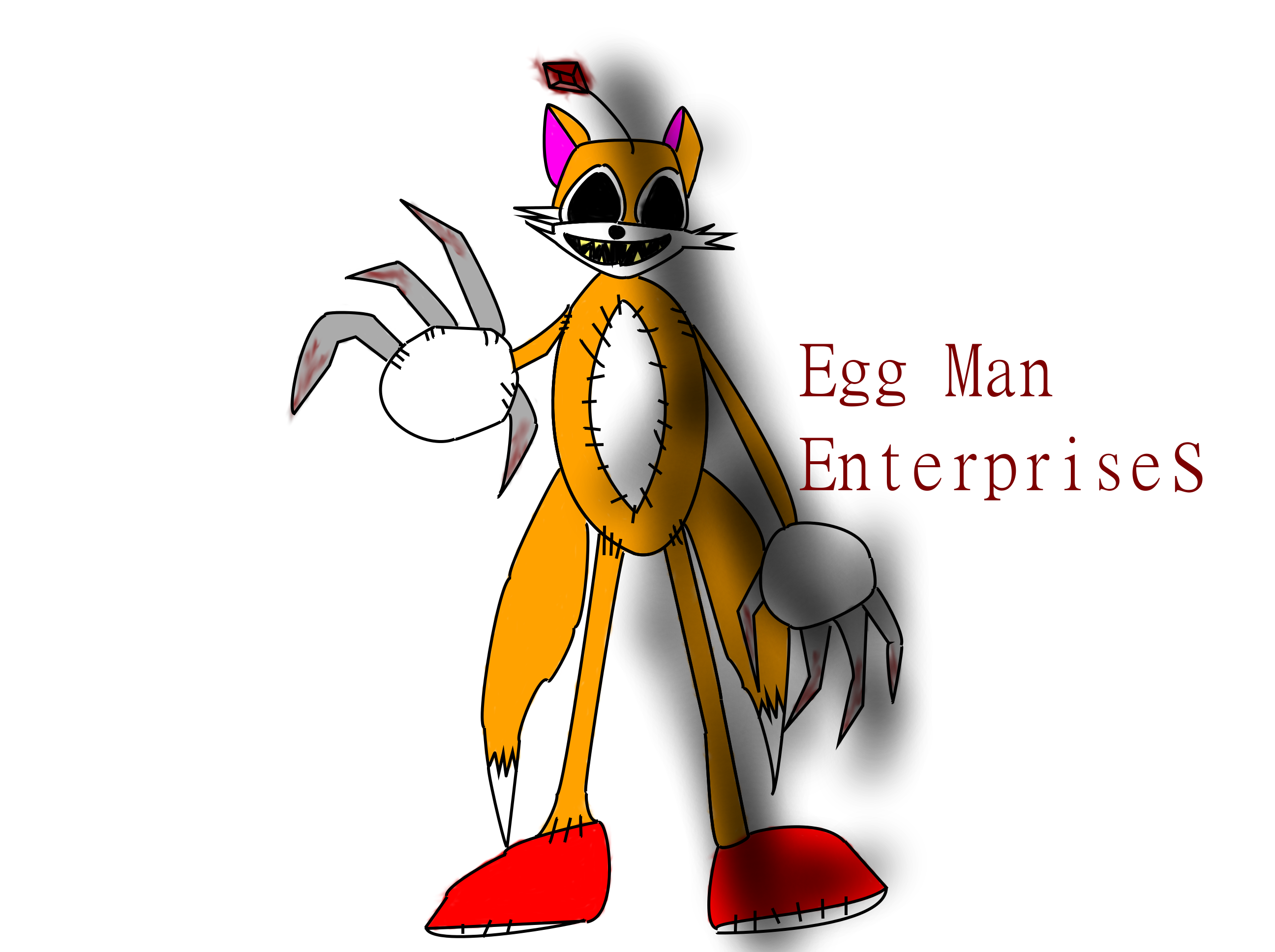 Tails Doll Drawing by docterInsanity - DragoArt