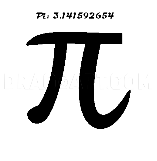 How To Draw The Pi Symbol Pi Step By Step Drawing Guide By Dialga