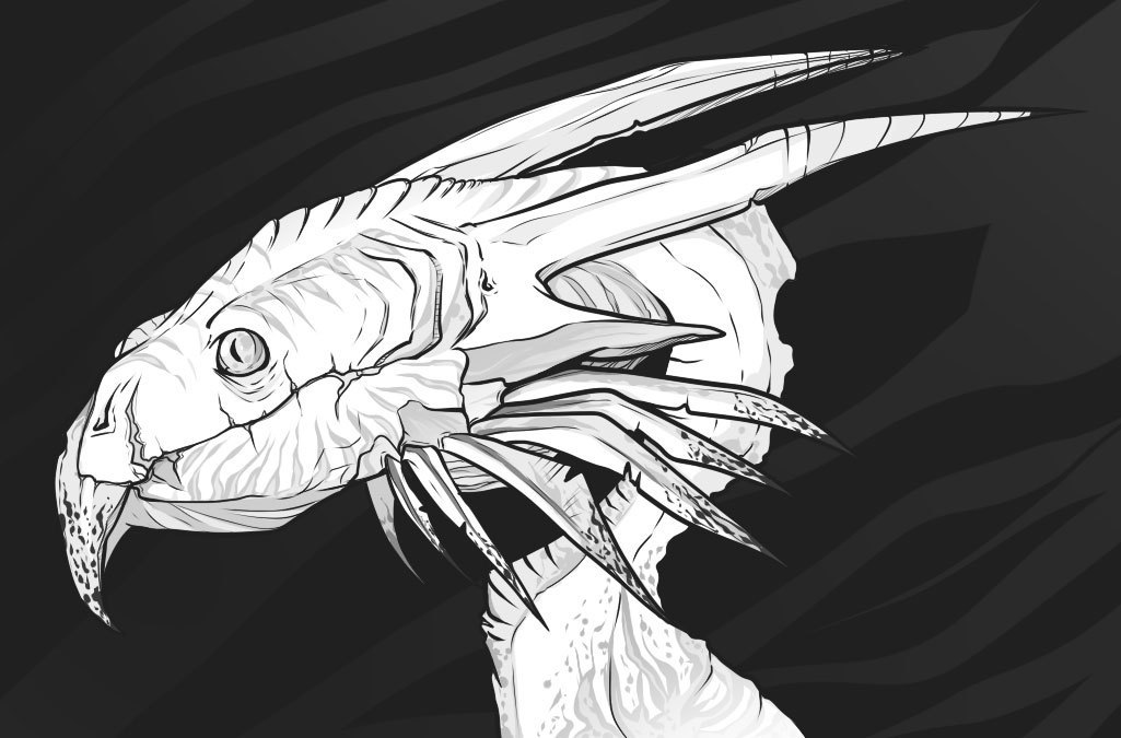 Beast Dragon Drawing by Dawn - DragoArt