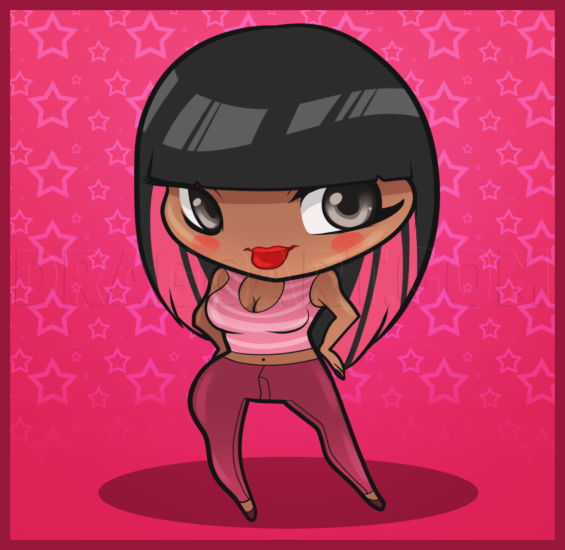 How To Draw Chibi Nicki Minaj Step By Step Drawing Guide By Dawn How To Draw Chibi Nicki Minaj Step By Step Drawing Guide By Dawn