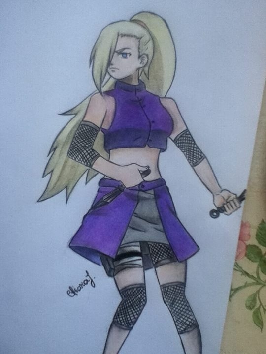 Ino From Naruto Drawing by Nykesha99 - DragoArt
