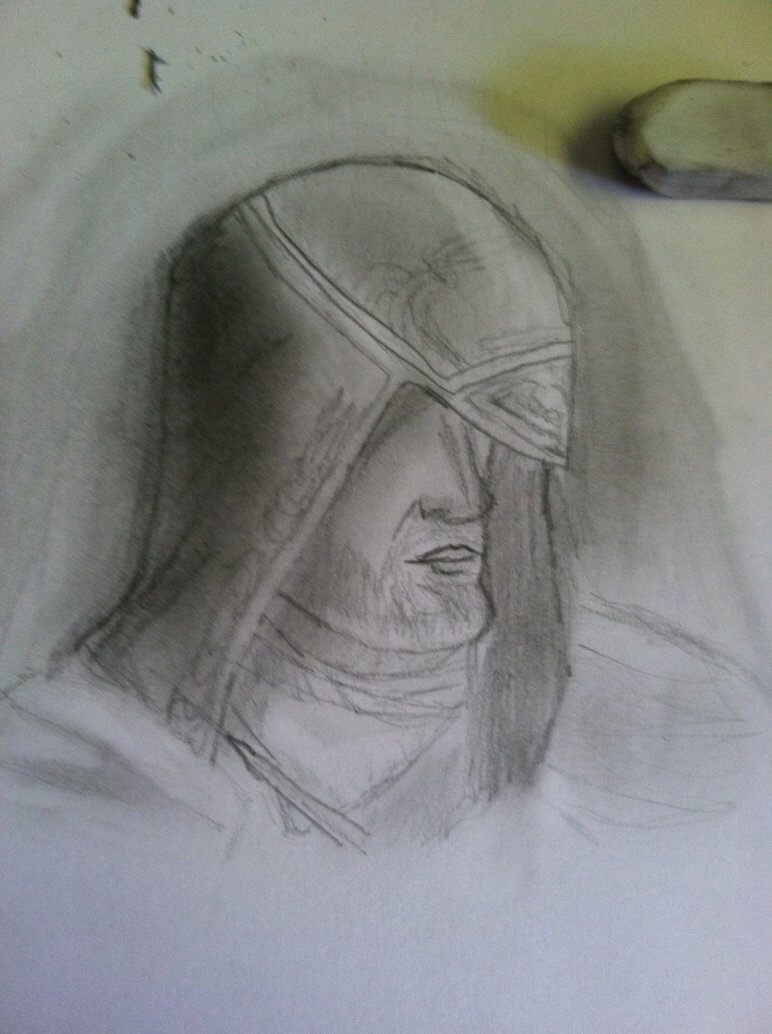 Ezio Drawing by HetaliaFangirl99 - DragoArt