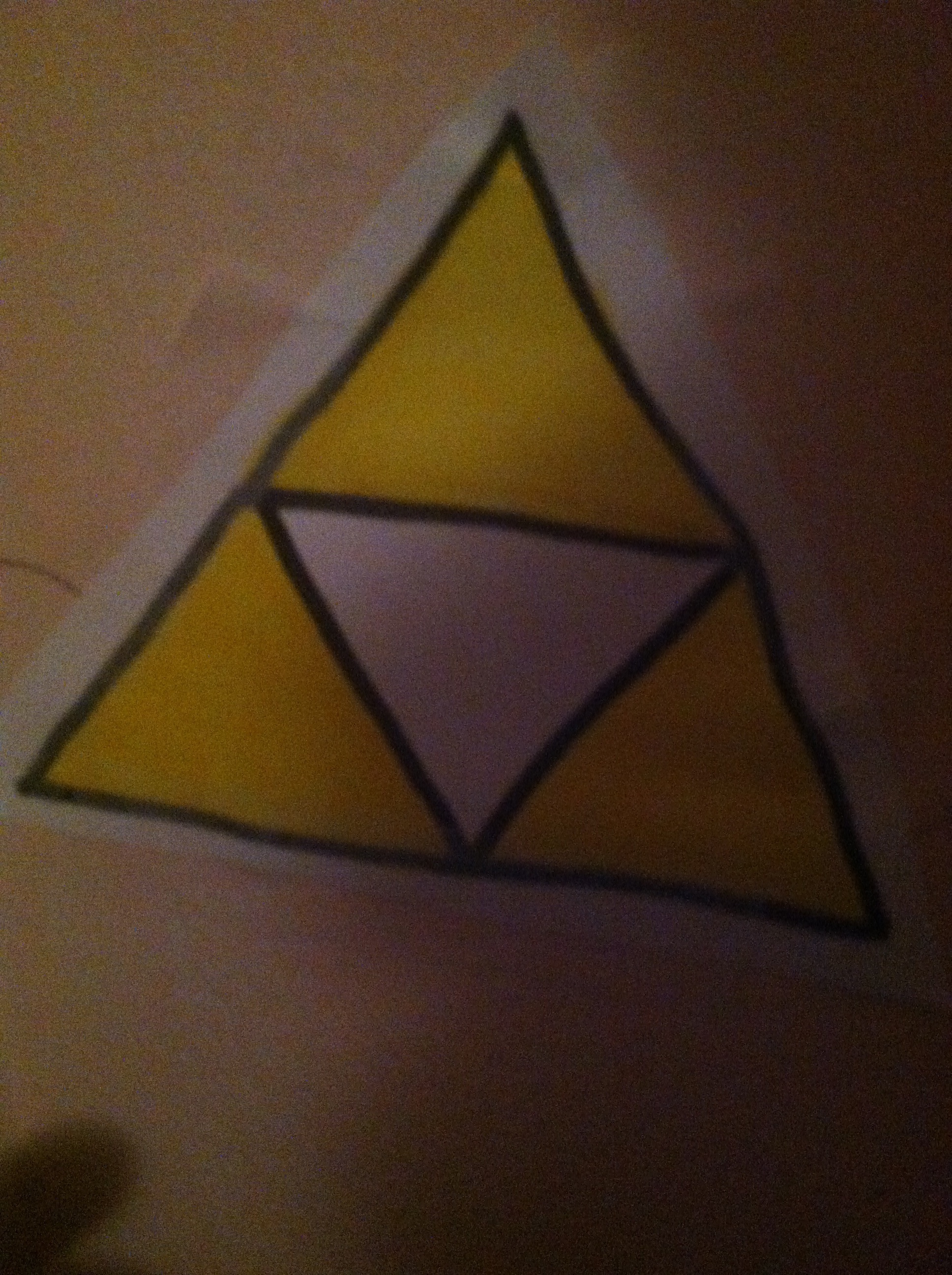Triforce Symbol Drawing by kbailey232 - DragoArt
