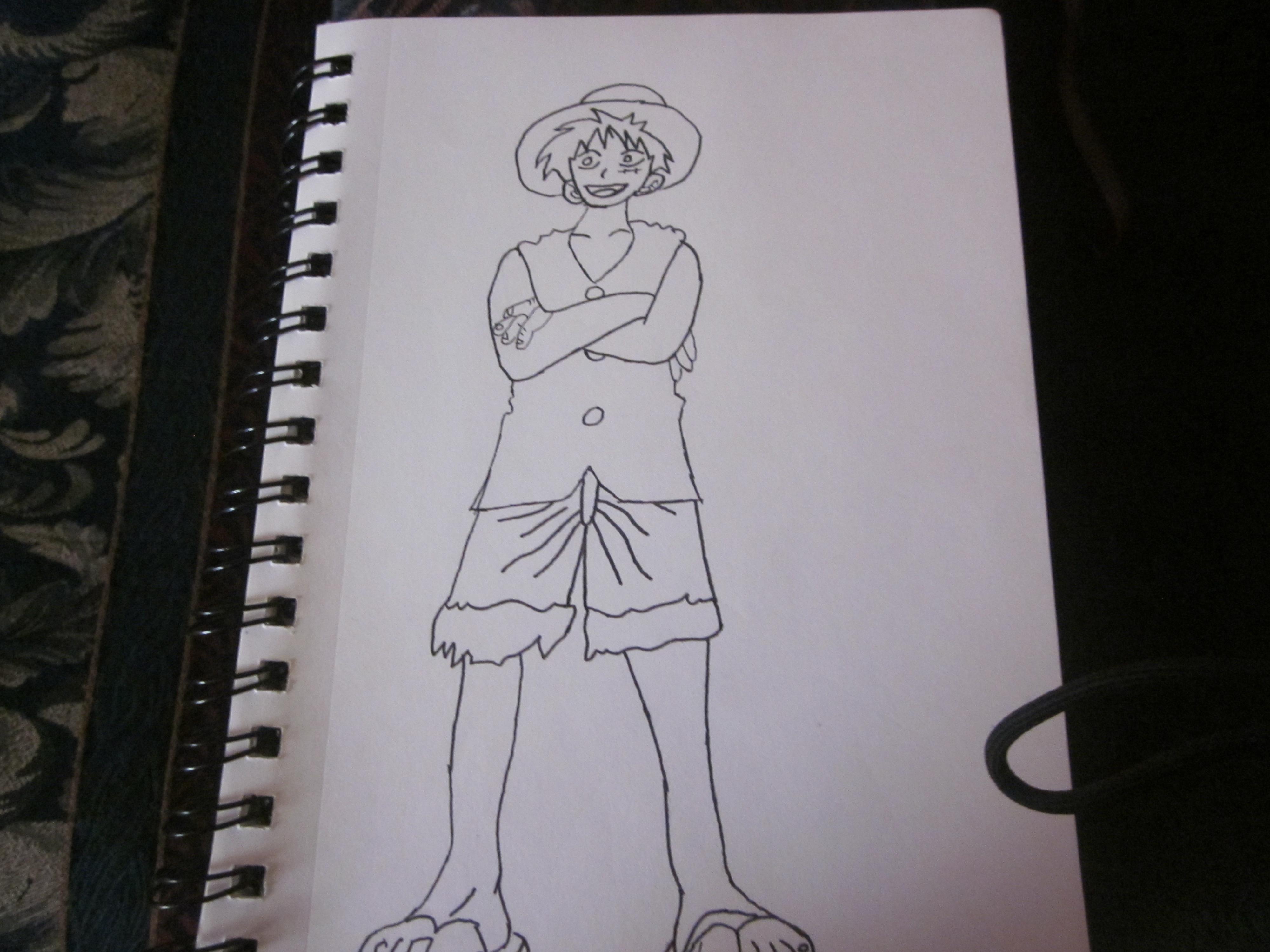 Monkey D Luffy Drawing by chibimaster1000 - DragoArt