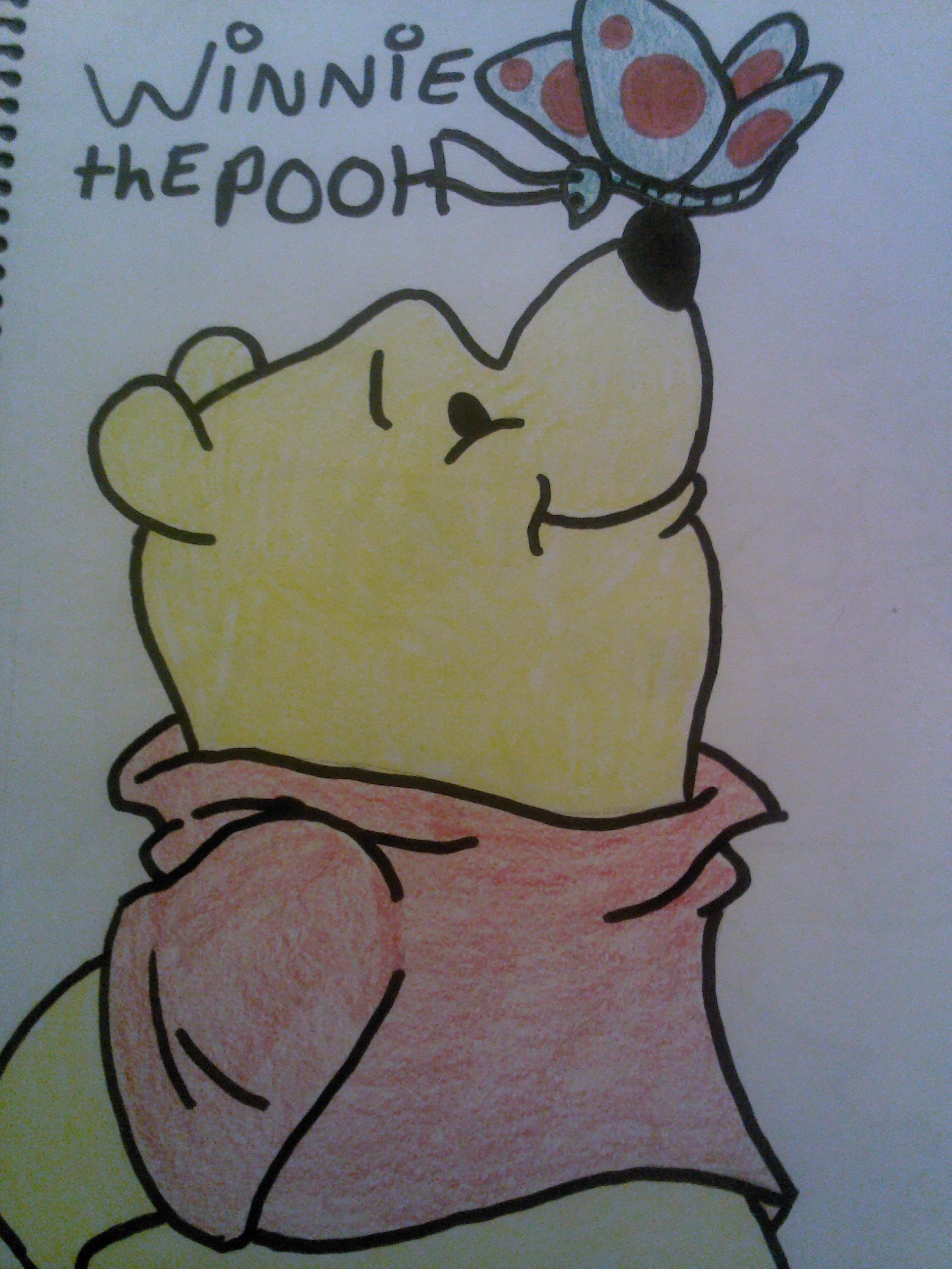 Winni The Pooh Drawing by thatsmewhy - DragoArt
