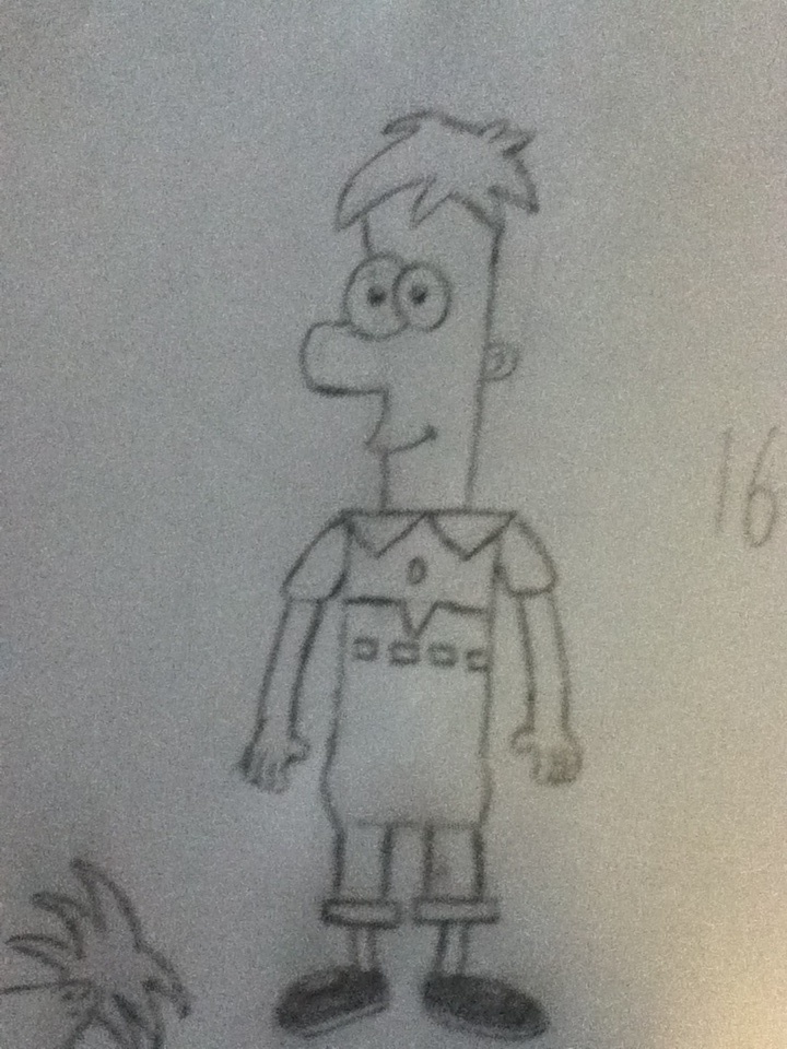 Ferb Drawing by jackdowd76 - DragoArt