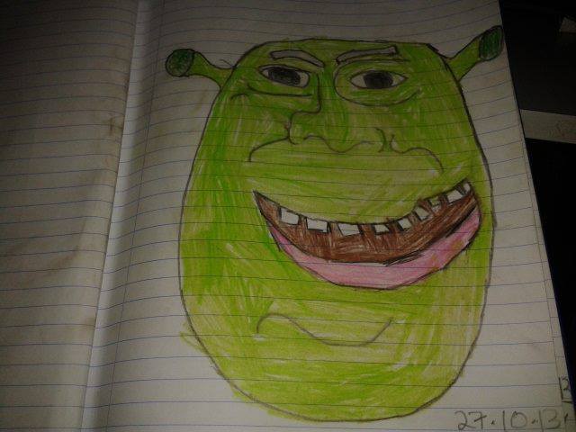 Shrek Drawing by antonio123545 - DragoArt