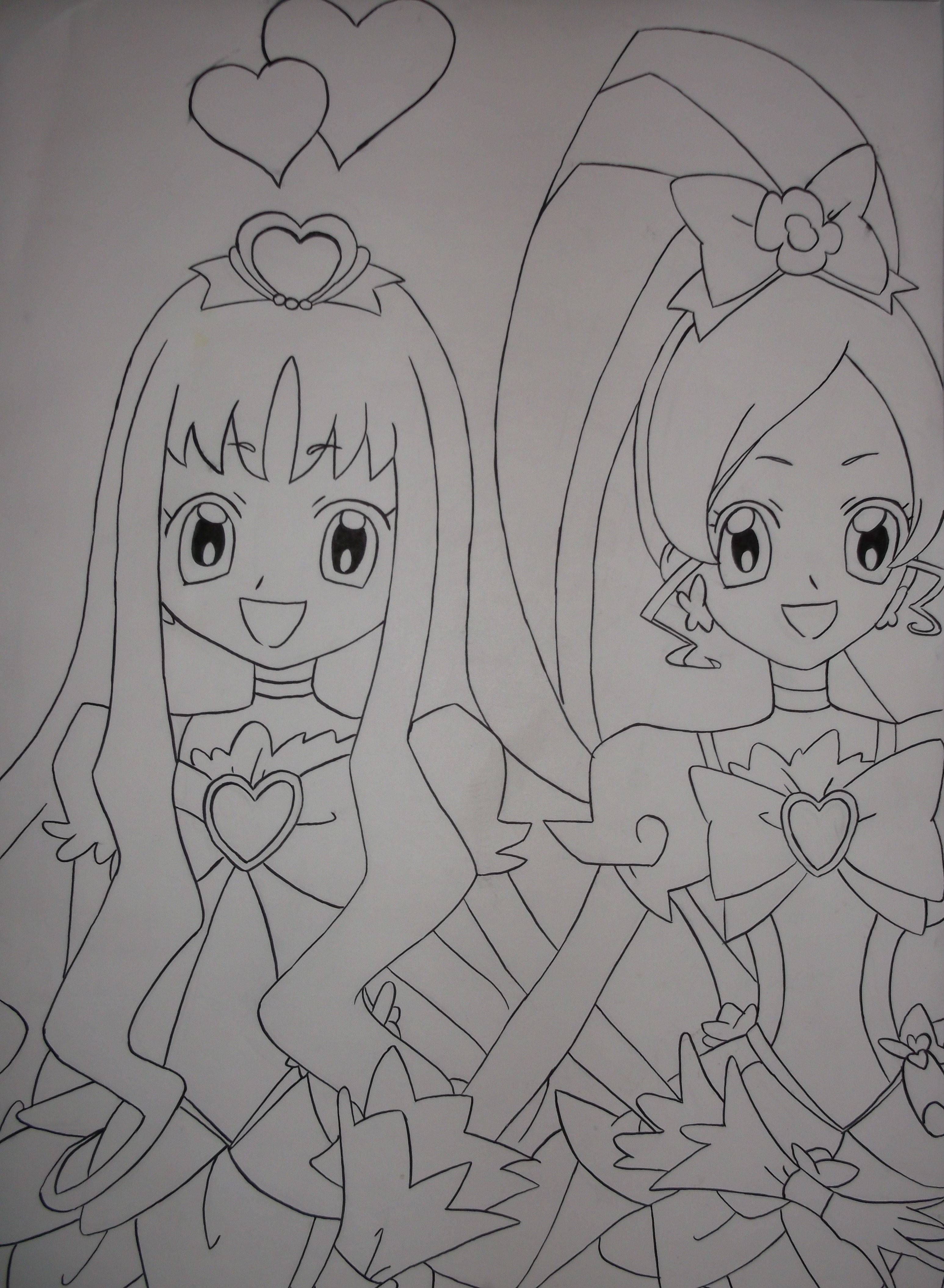 Pretty Cure Drawing by lewdog17 - DragoArt