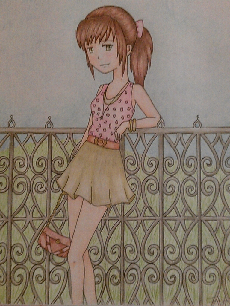 Random Girl 7 Drawing by Animatrix - DragoArt