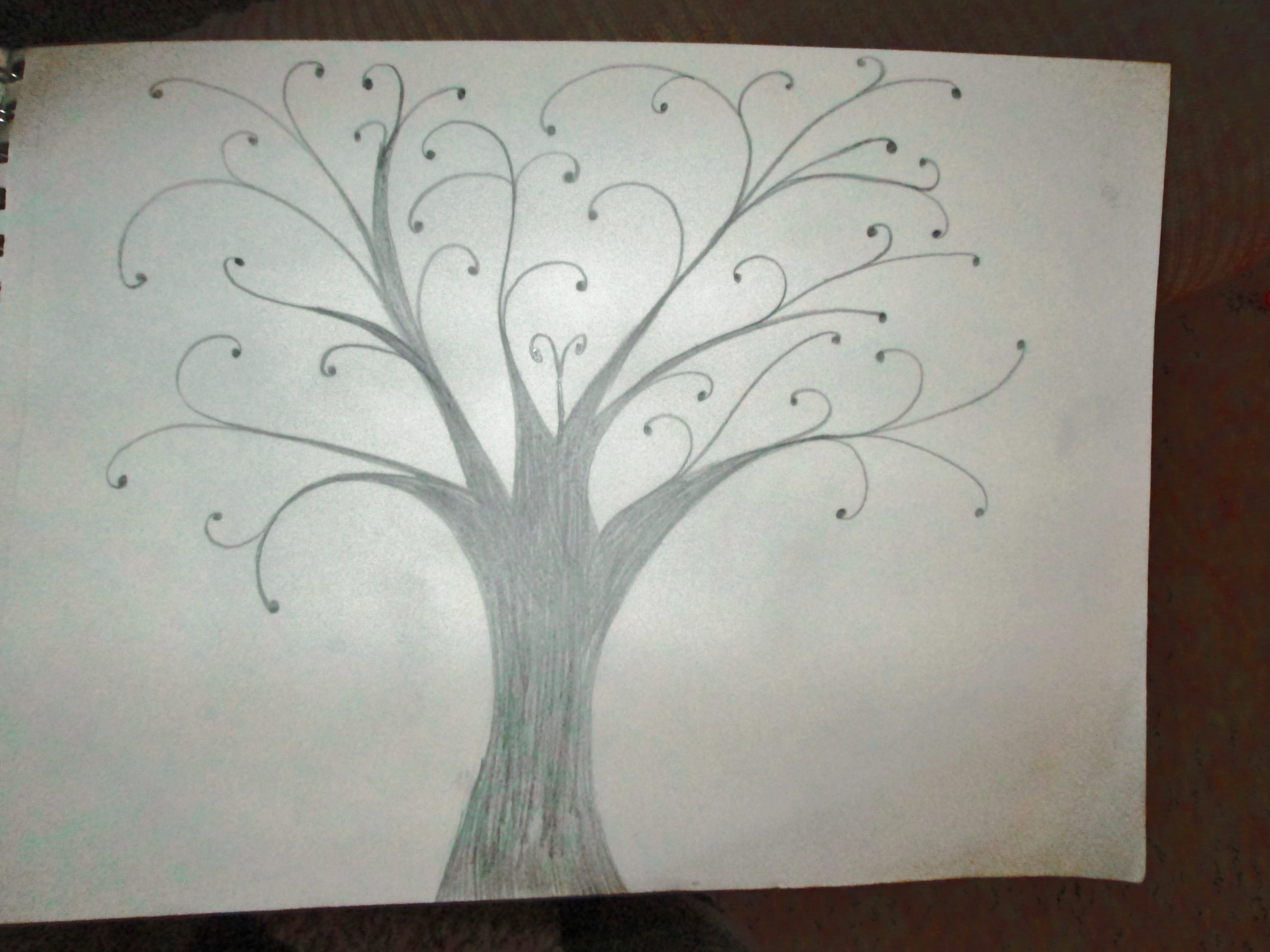 Curlytree Drawing by lollipop_kisses - DragoArt