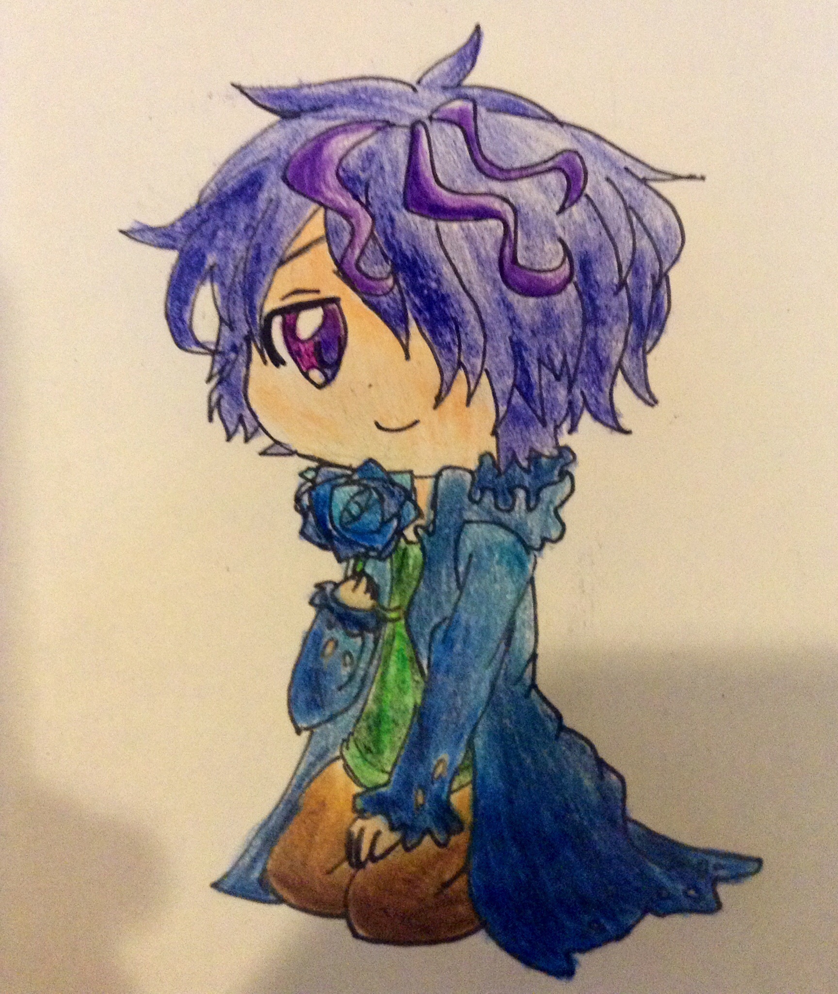 Chibi Garry From Ib Drawing by Soul__Eater - DragoArt