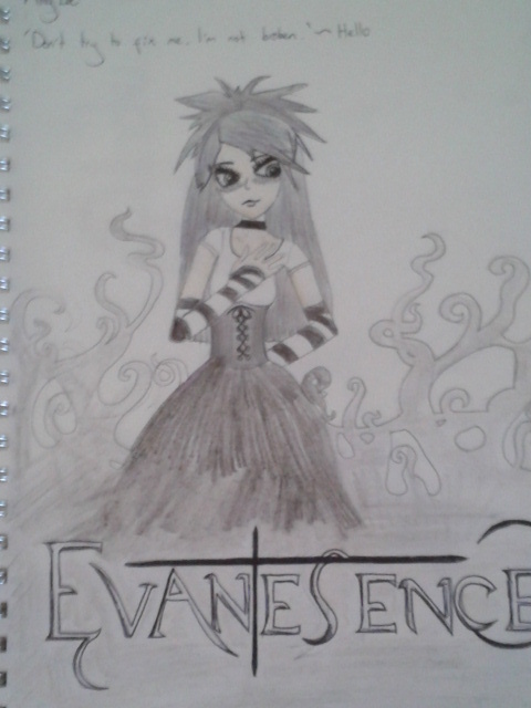 Evanescence Chibi Drawing by rubyminecraft - DragoArt