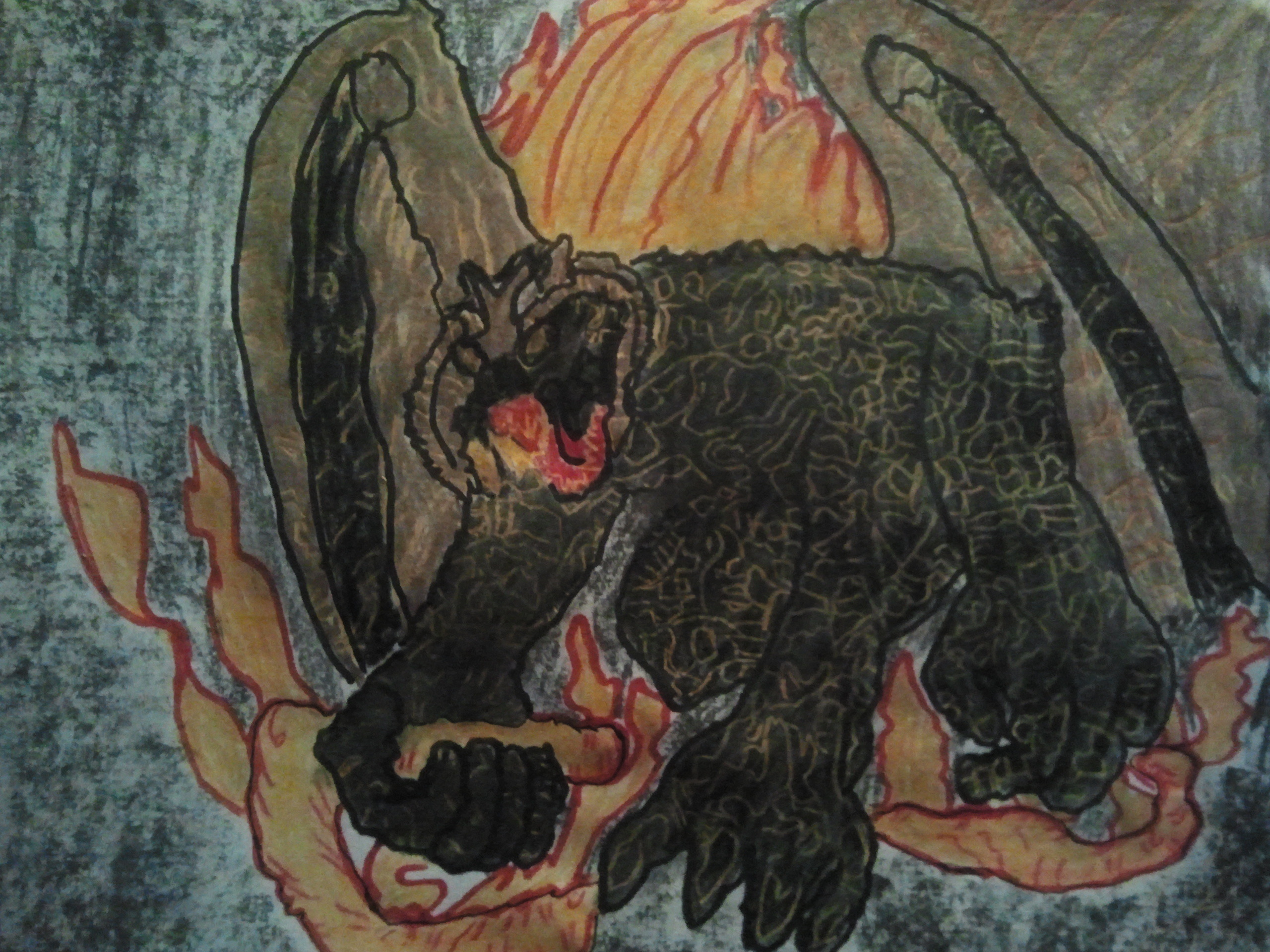 Balrog Drawing by SirSmokey - DragoArt