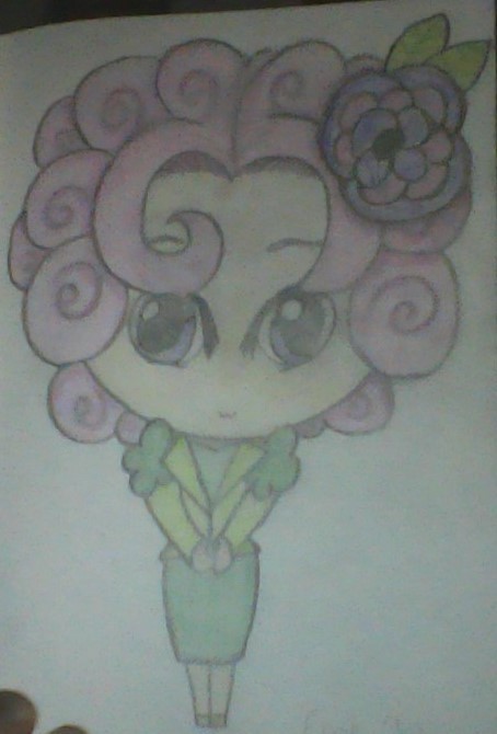 Chibi Effie Trinket Drawing by Elsa_Dell - DragoArt