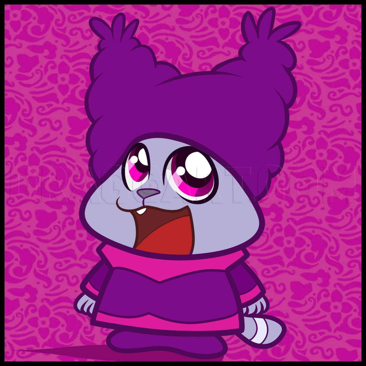 How To Draw Chibi Chowder, Chowder, Step by Step, Drawing Guide, by ...