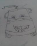 Mator From The Movies Cars Drawing by Becca_Bear - DragoArt