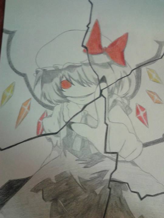 Touhou Drawing by Zerutor - DragoArt