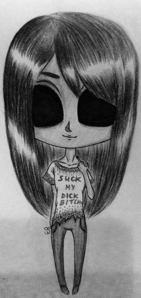 Chibi Hidoi Hime Drawing by Evil__Serpent - DragoArt