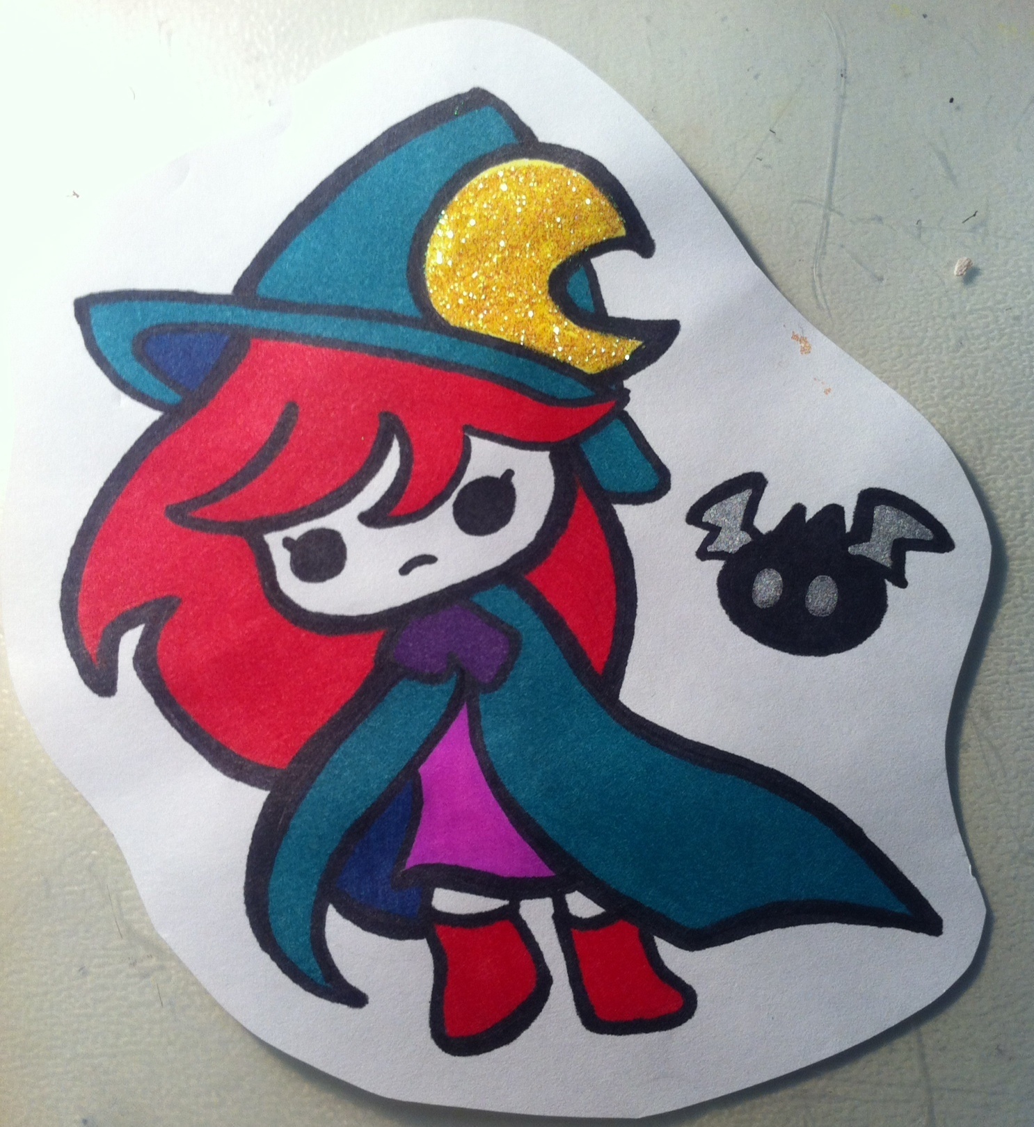 Chibi Witch Drawing by FreelanceAngel - DragoArt