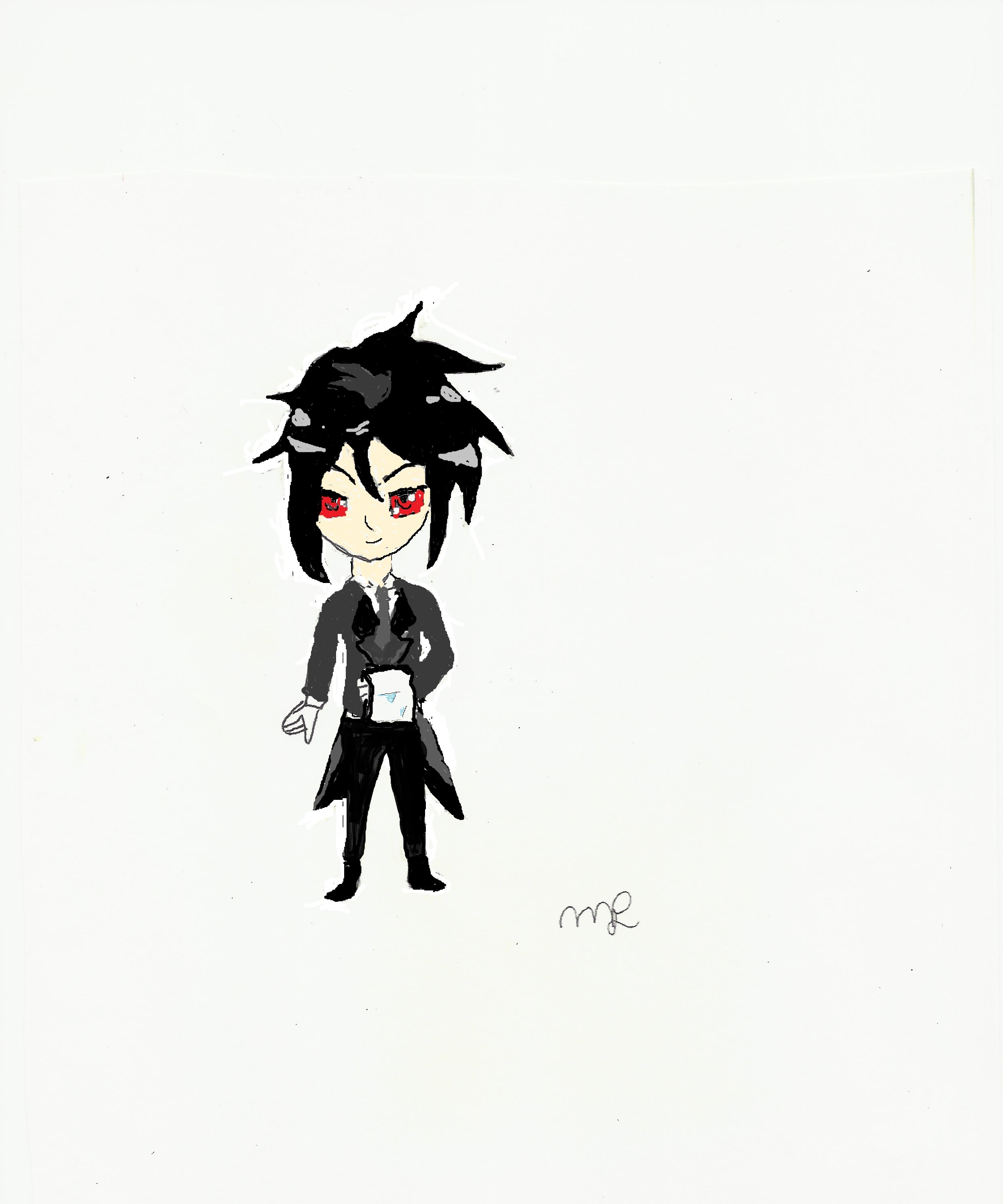 Chibi Sebastian Drawing by Datfaceoftheslenderman - DragoArt