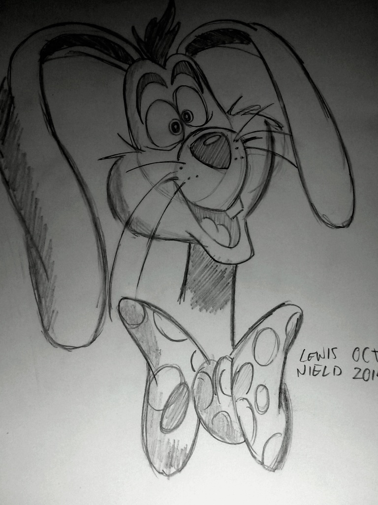 Roger Rabbit Drawing by lewdog17 - DragoArt