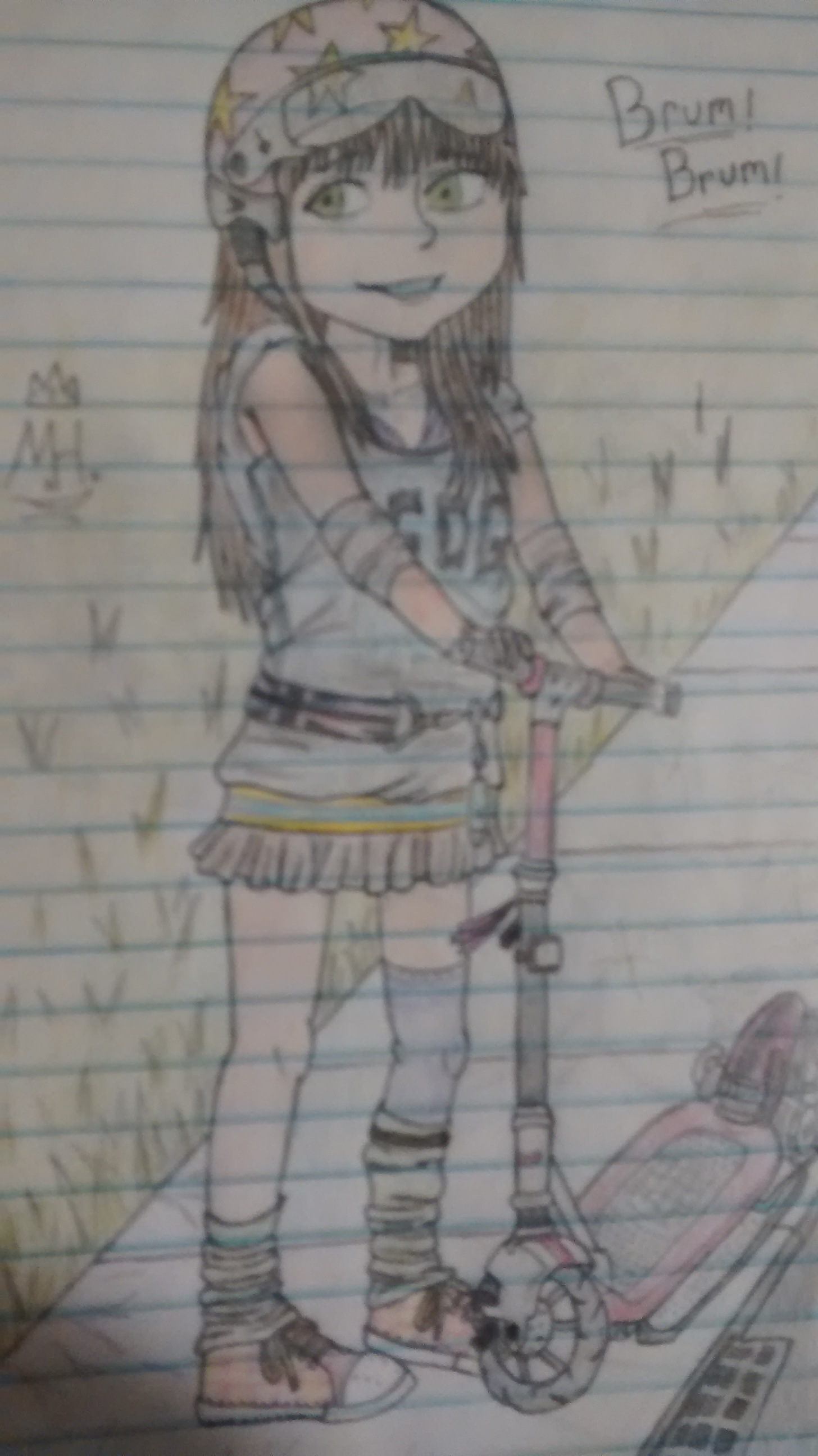 Brum Brum Drawing by FragmentOfSelf - DragoArt