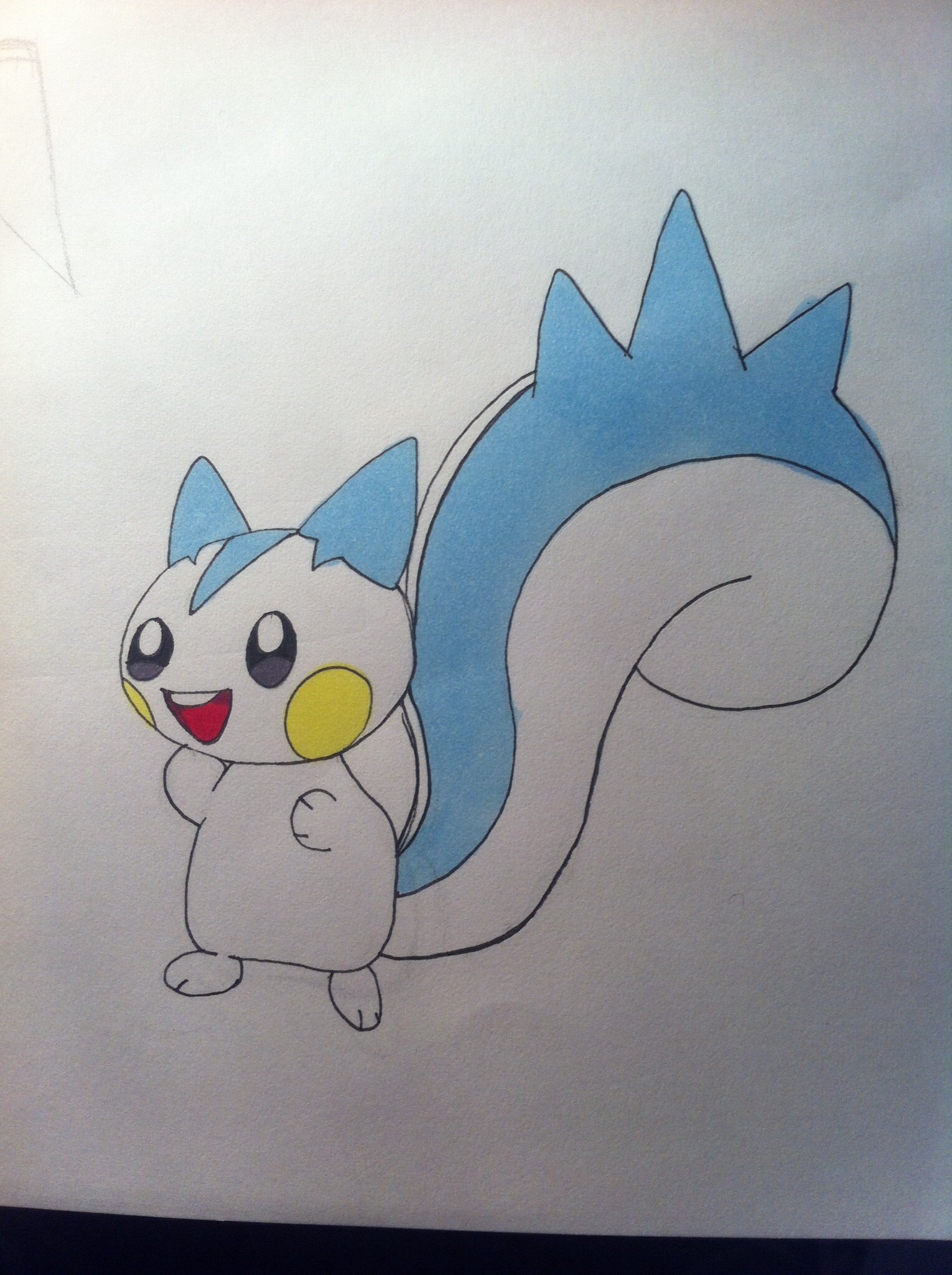 Pachirisu Drawing by FreelanceAngel - DragoArt