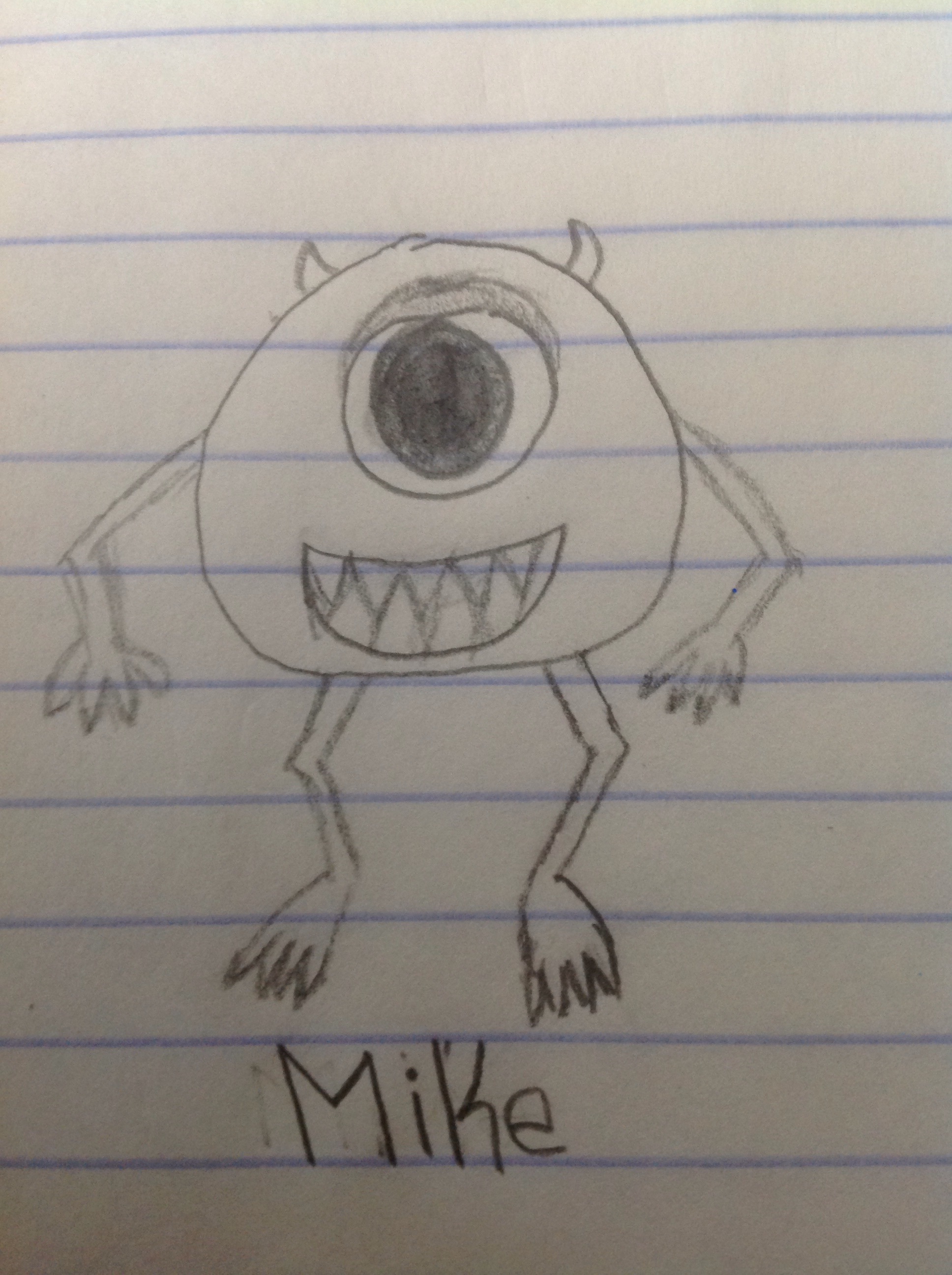 Mike Drawing by ItsKKgirl18 - DragoArt